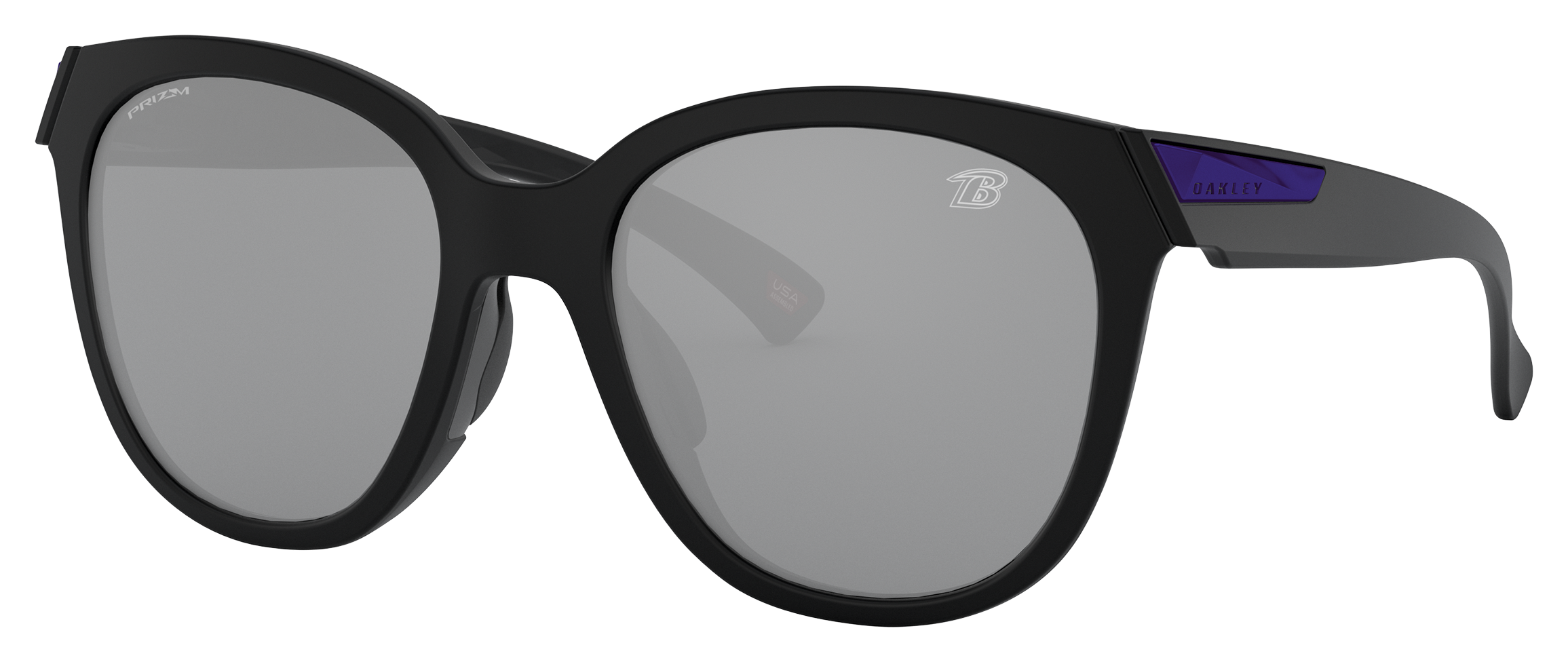 Oakley Baltimore Ravens Low Key OO9433 Prizm Grey Sunglasses for Ladies ...